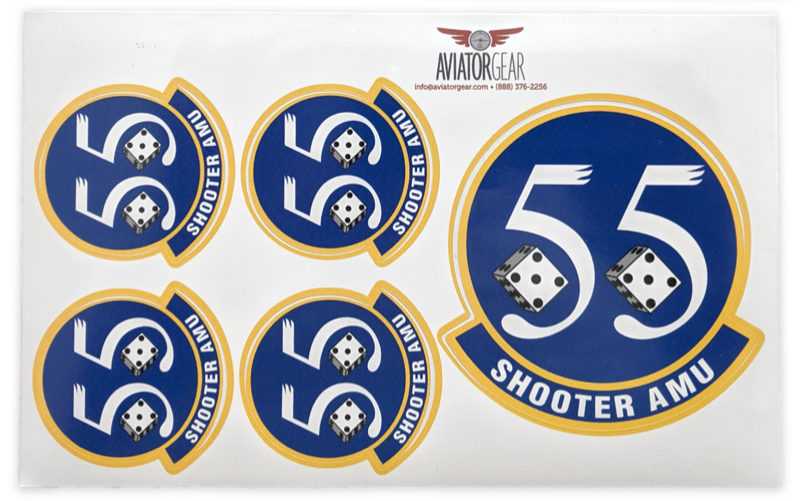 Custom Squadron Zap Stickers & Decals