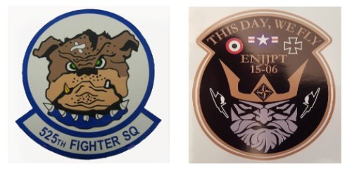 Custom Squadron Zap Stickers & Decals