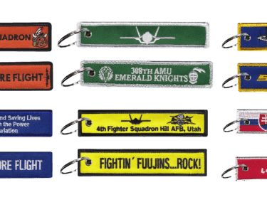 Custom Key Flags & Jet Tags | Remove Before Flight Keychains