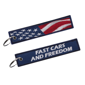 Custom Key Flags & Jet Tags | Remove Before Flight Keychains