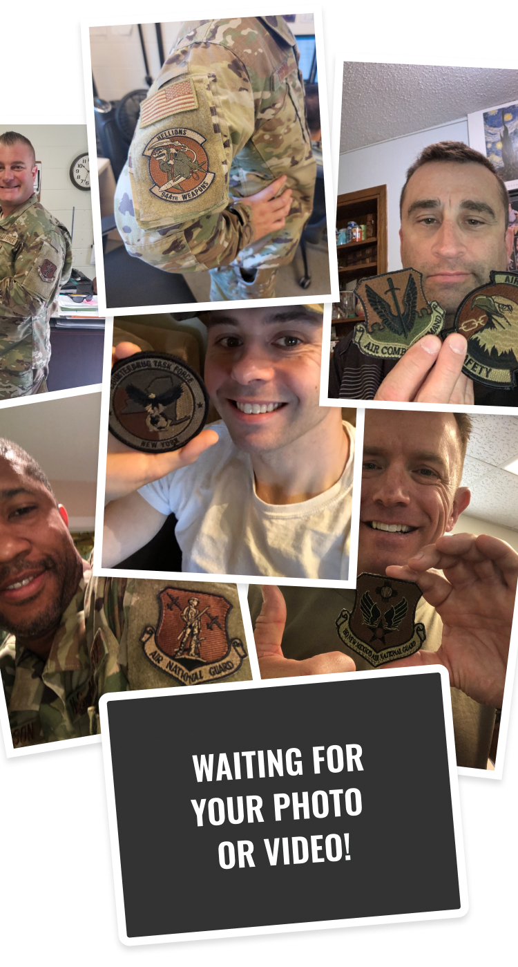 Custom US Air Force Patches: Wing, Group, & Squadron