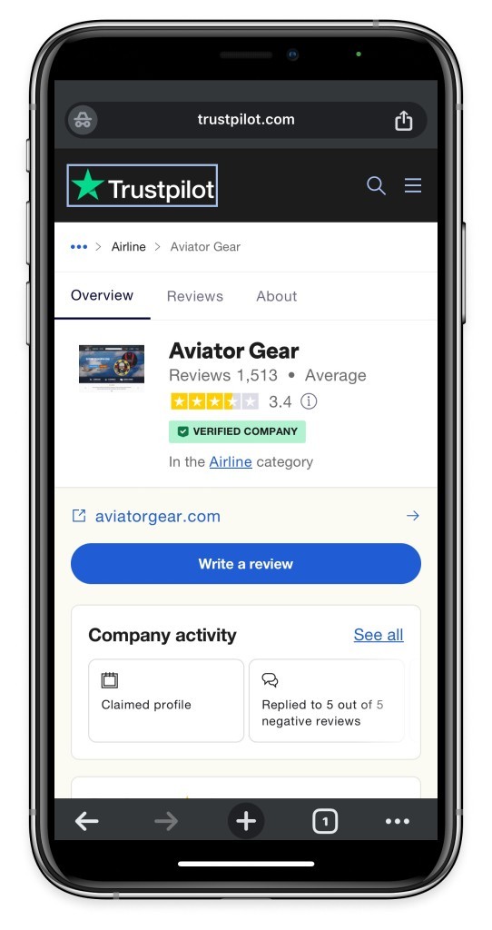 All-Star Reviews Contest - Aviator Gear